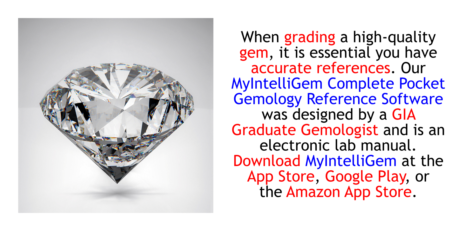 MyIntelliGem™ Gemology Reference Software For Android and iOS